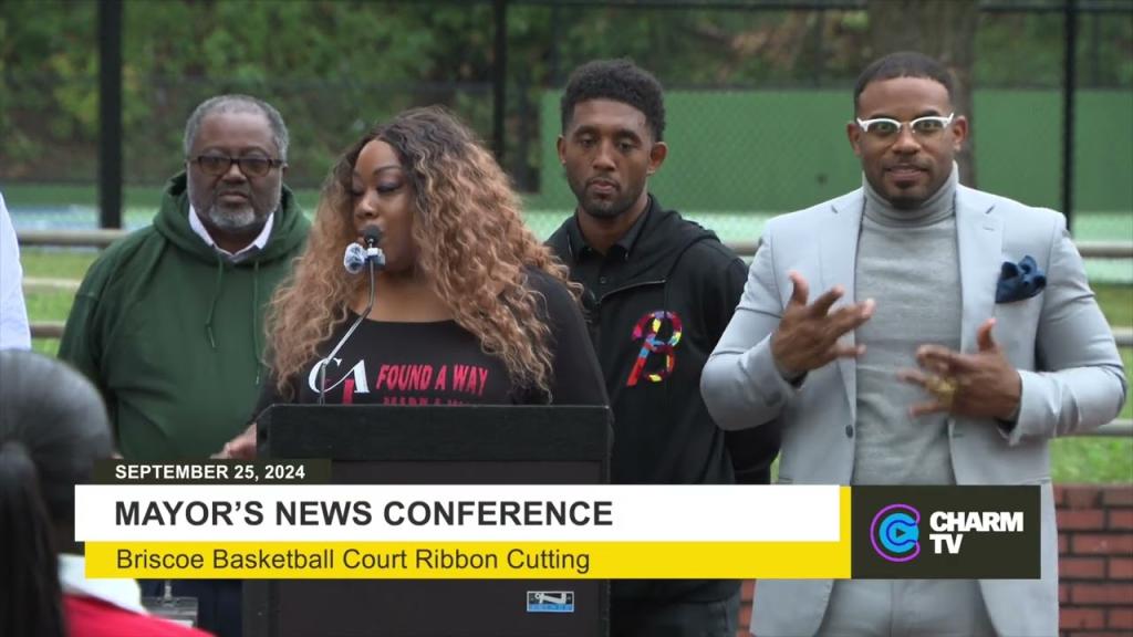 Briscoe Basketball Court Ribbon Cutting; September 25, 2024 | CharmTv