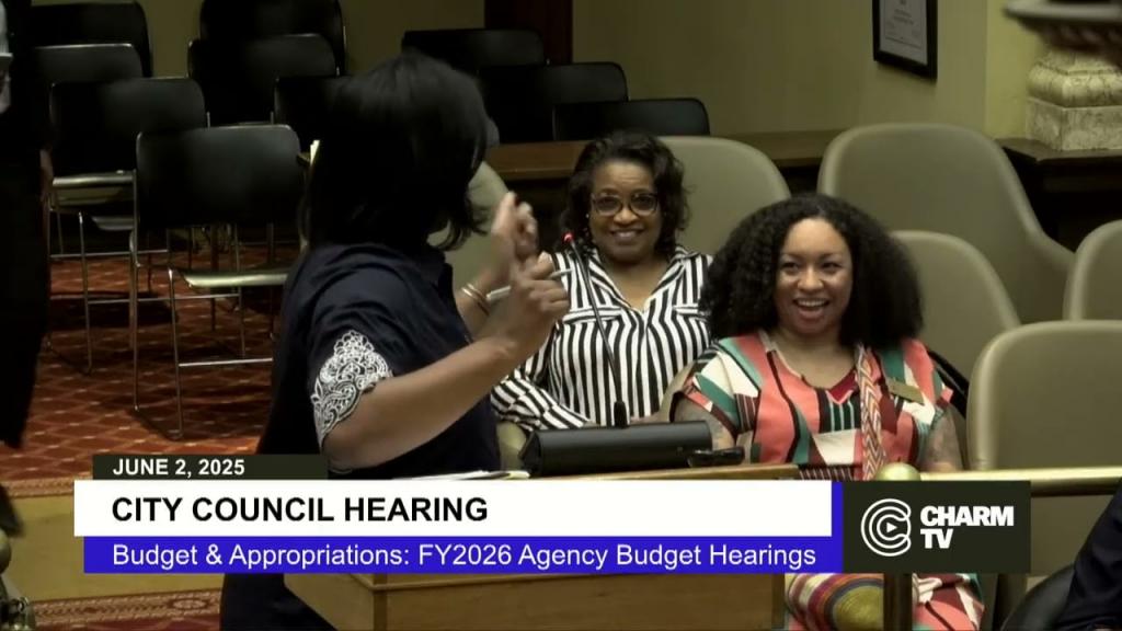 City Council Hearing: FY2026 Budget – BCPSS; June 2, 2025 | CharmTv