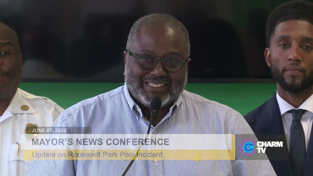 Update on Roosevelt Park Pool Incident; June 7, 2023 | CharmTv